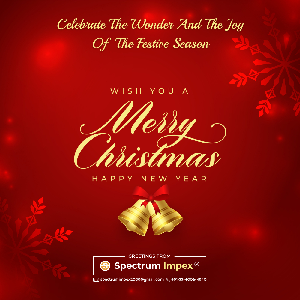 Merry Christmas and Happy New Year 2025 from Spectrum Impex!